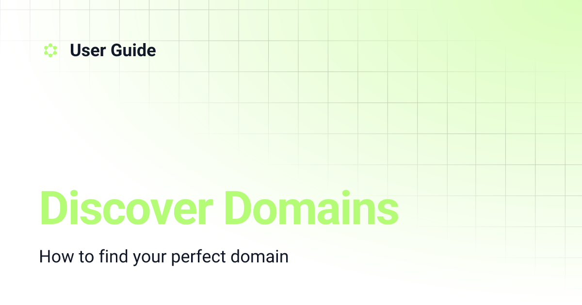 Discover Domains | Solana Name Service
